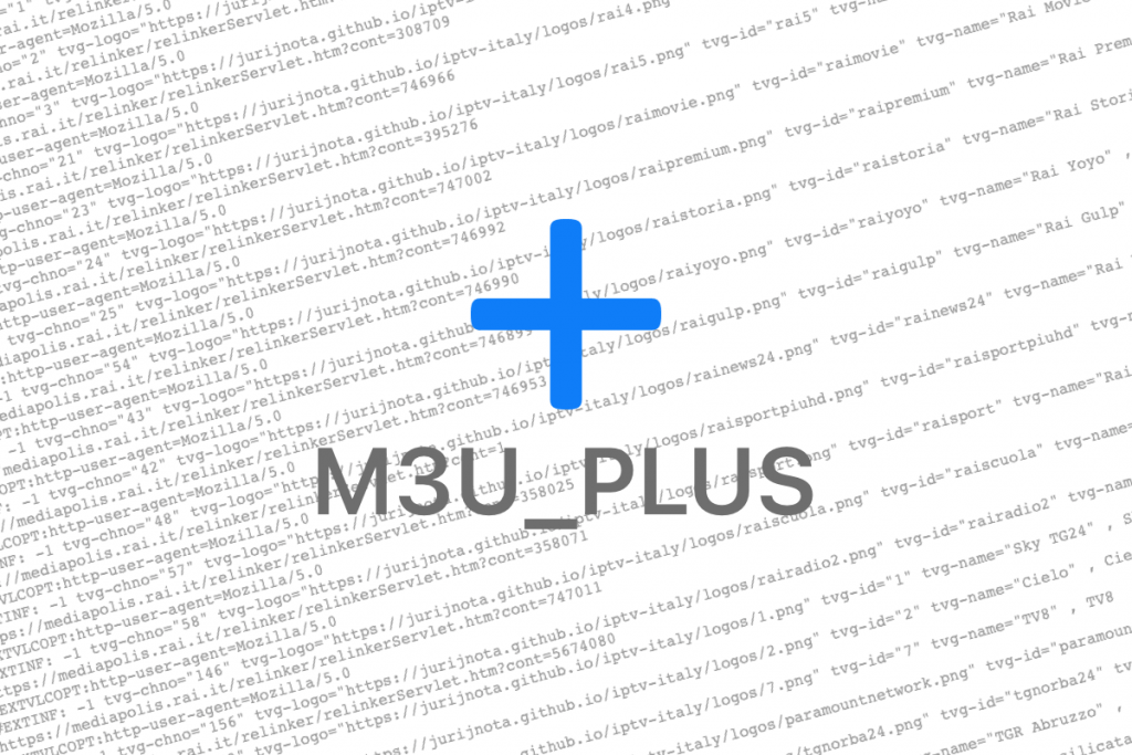Xtream-Codes Playlist, from m3u to m3u_plus - IP Television