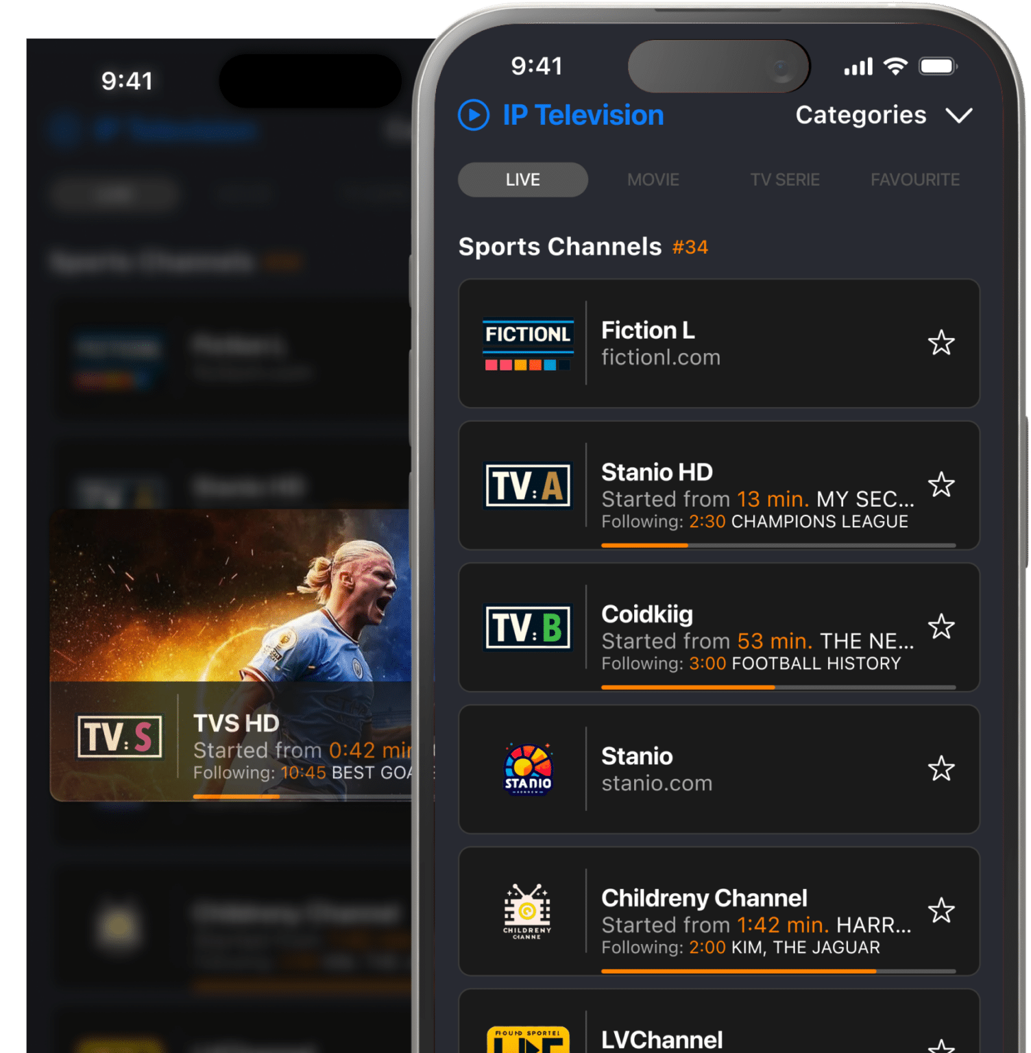 IP Television - The best app for your IPTV playlist - IP Television